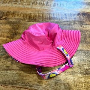 Roxy | Accessories | Roxy Floral Sun Hat Size 24 Girls | Poshmark
